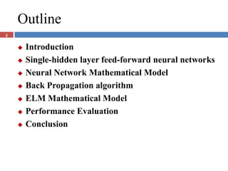 Extreme learning machine:Theory and applications | PPTX