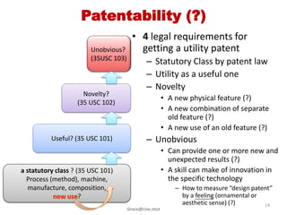 Working model to patentability | PDF