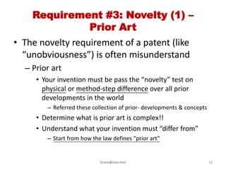 Patentability Requirements | PDF