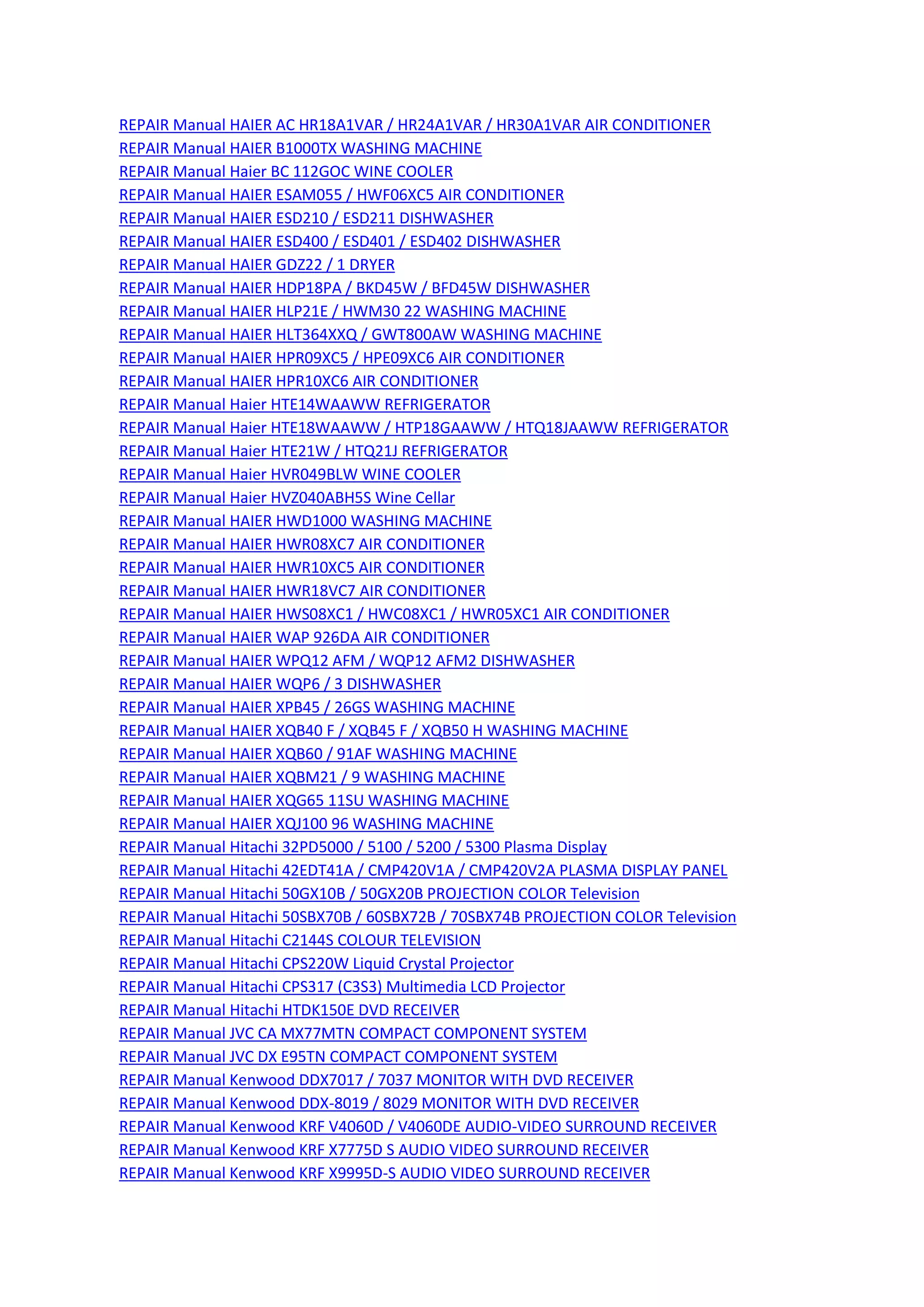 Manuals | PDF