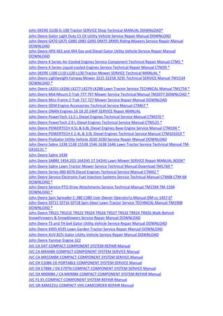 Manuals | PDF
