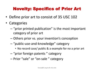 Patentability requirement on novelty | PDF