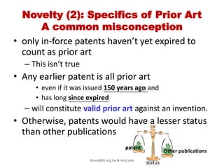 Patentability requirement on novelty | PDF