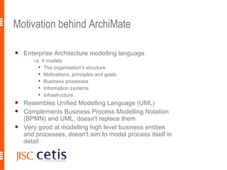 Archimate Introduction | PPT