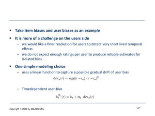 Matrix Factorization Techniques For Recommender Systems | PDF