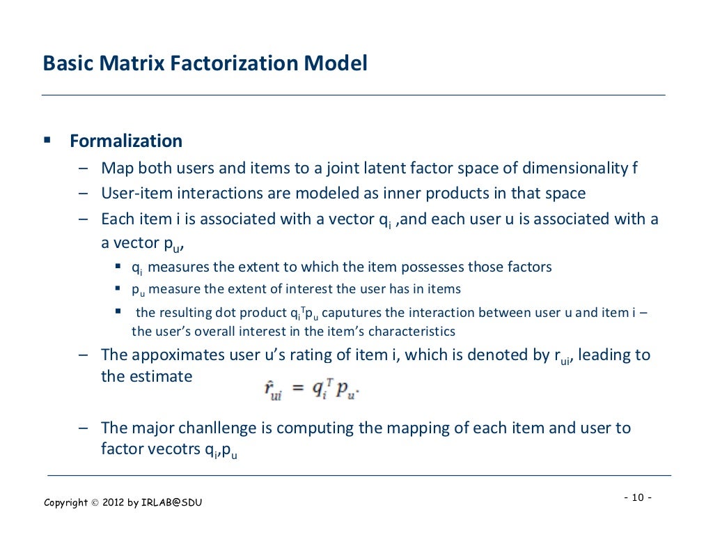 Matrix Factorization Techniques For Recommender Systems
