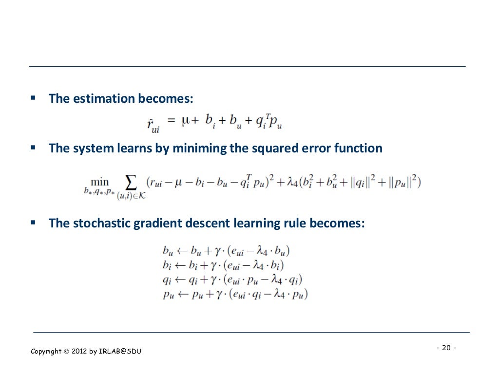 Matrix Factorization Techniques For Recommender Systems