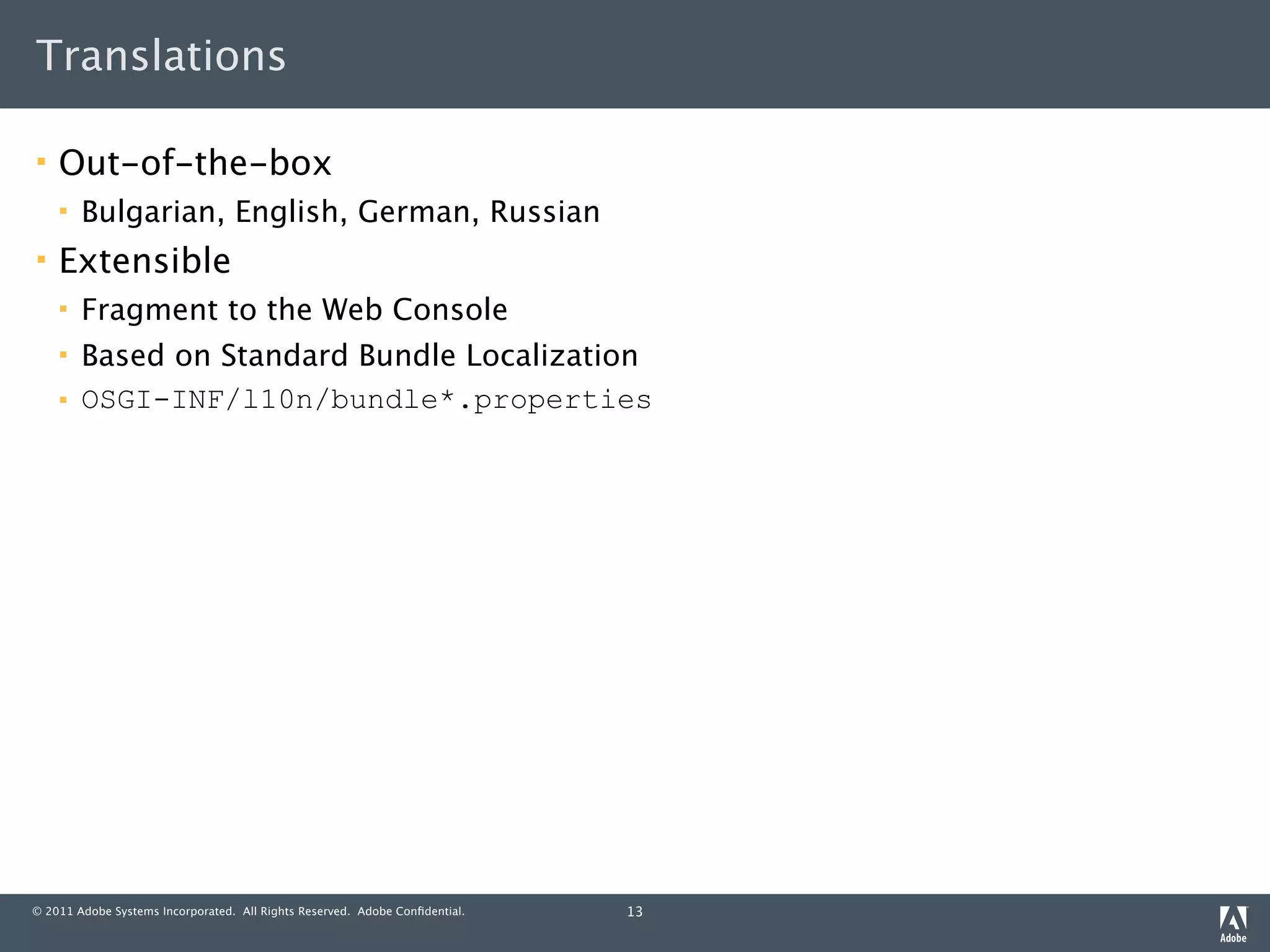 Apache Felix Web Console | PPT