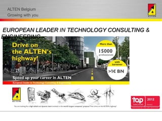 Alten Presentation | PPTX