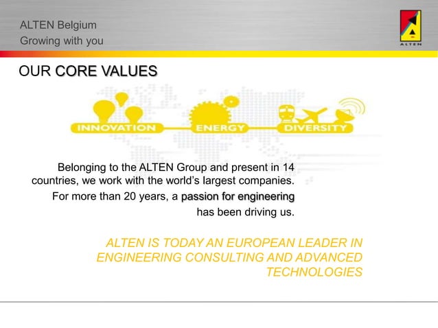 Alten Presentation | PPTX