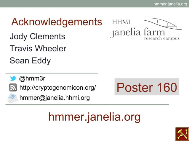 2012 Biocuration - Protein similarity searches using HMMER | POT ...