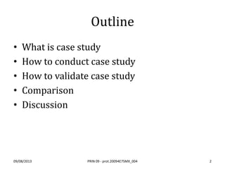 Understand Case Study | PPTX