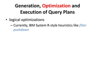 Introduction of the Design of A High-level Language over MapReduce ...
