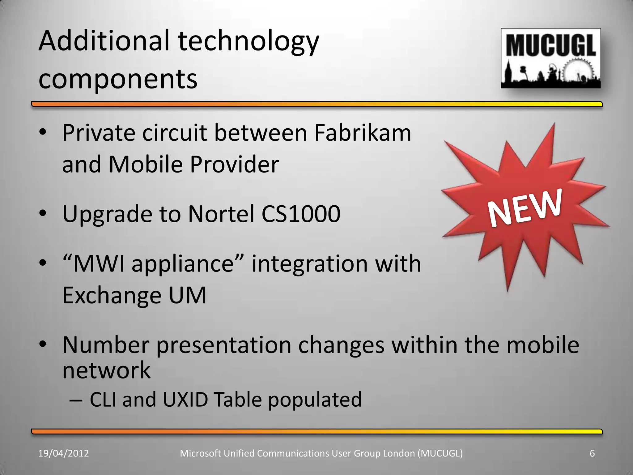 Fixed-to-Mobile Convergence with Microsoft UC | PPTX | Computing | Technology & Computing