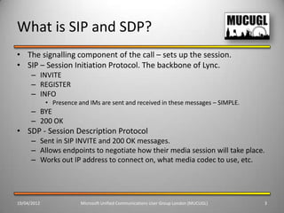 Microsoft Lync 2010 Call Flows Explained | PPTX