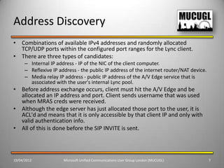 Microsoft Lync 2010 Call Flows Explained | PPTX