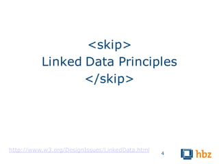 Linked Open Library Data @hbz | PPT