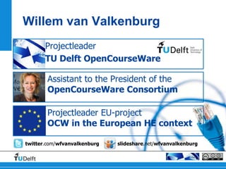 TU Delft OpenCourseWare for Students | PPT