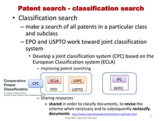 Patentability classification search | PPT