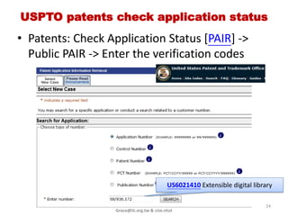 Patentability classification search | PPT