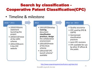 Patentability classification search | PPT