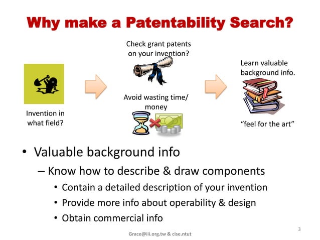 Patentability classification search | PPT