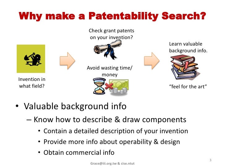 Patentability classification search