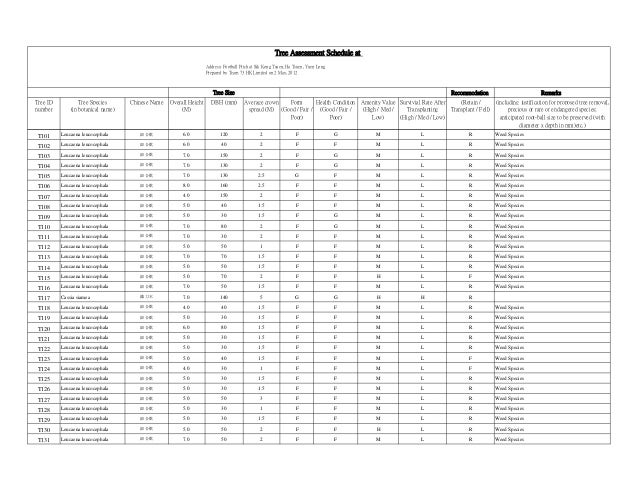 20120503 tree survey report