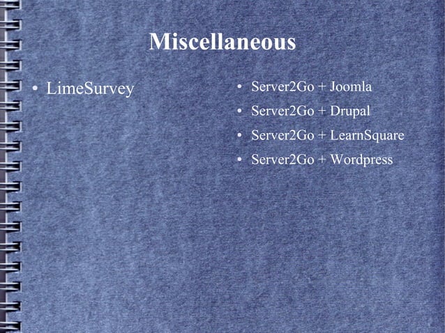 Open Source Software for Library : STKS | PPT