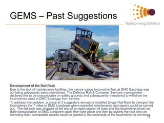 Ministry of Defence - Ideas Management | PPT