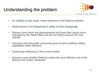 Ministry of Defence - Ideas Management | PPT | Rail Travel | Travel Type