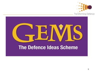 Ministry of Defence - Ideas Management | PPT