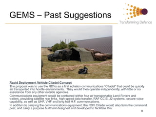 Ministry of Defence - Ideas Management | PPT
