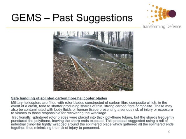 Ministry of Defence - Ideas Management | PPT | Rail Travel | Travel Type