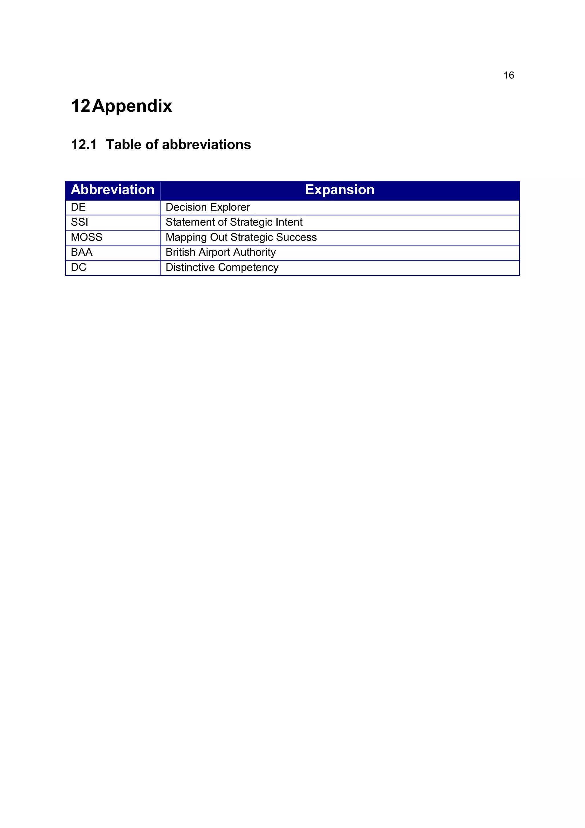 Strategy - Glasgow Airport | PDF