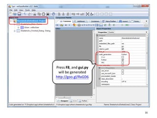 wxPython and wxFormBuilder | PDF