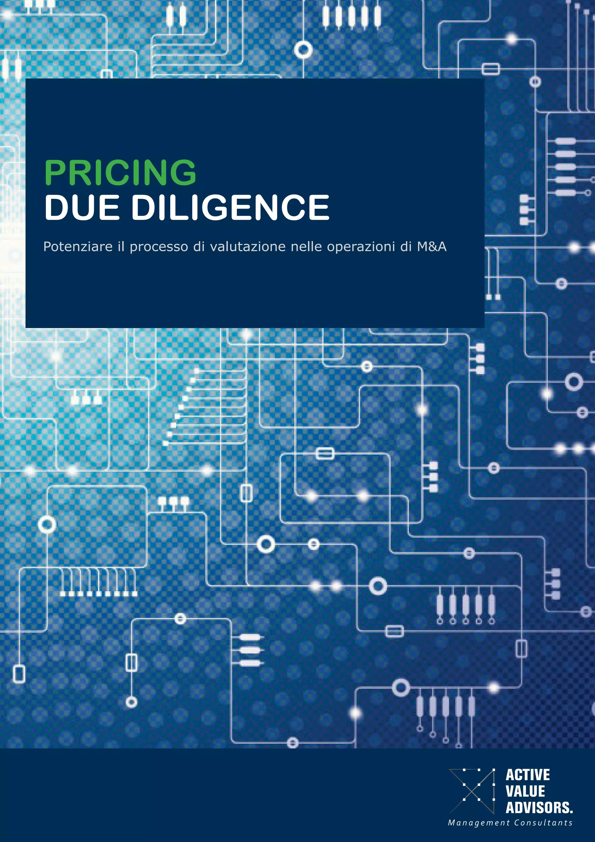 Pricing due diligence for M&A deals | PDF