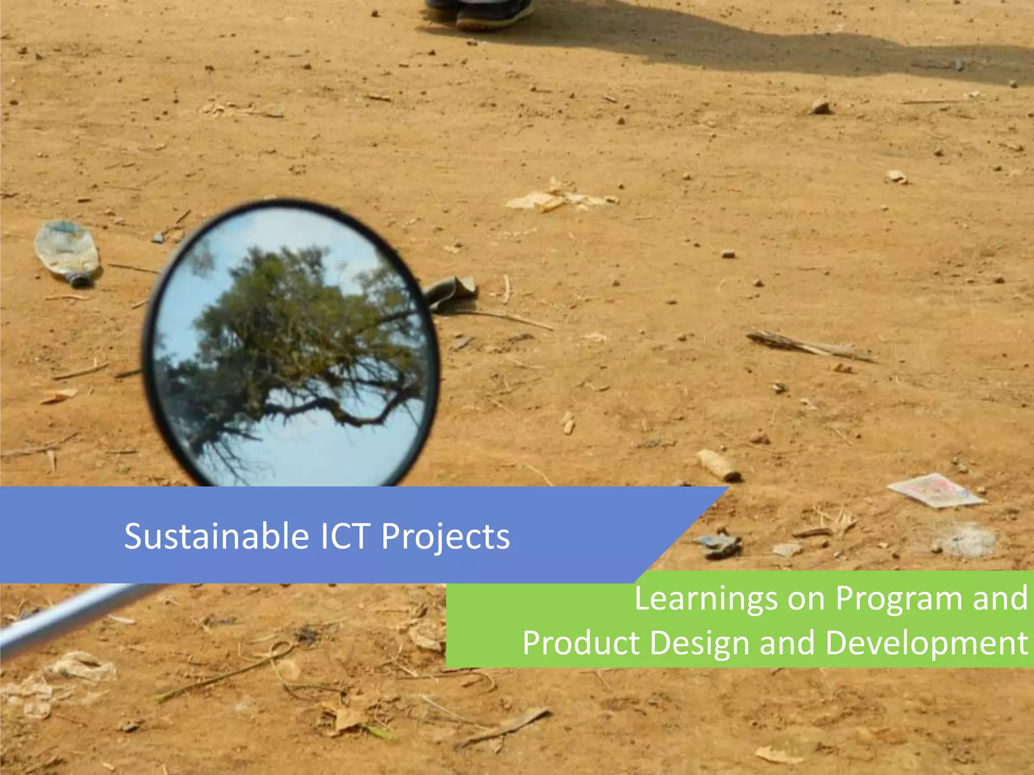 Designing and Implementing Sustainable ICT Projects | PPT