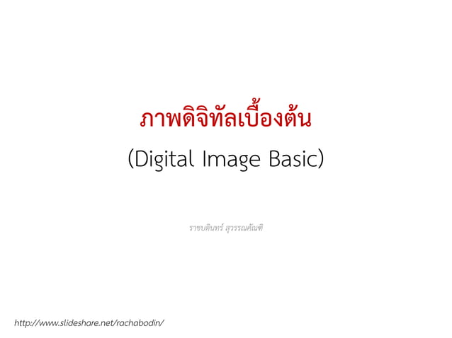 Introduction to Digital Imaging | PDF