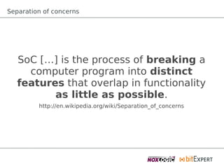 Separation of concerns - DPC12 | PDF