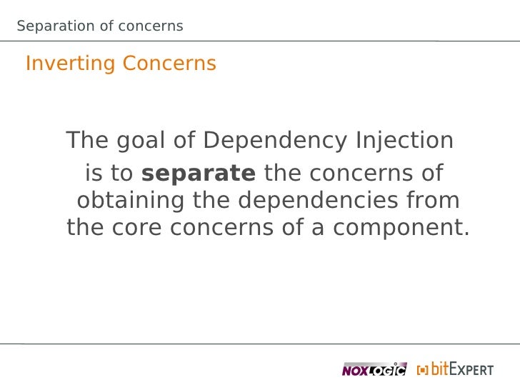 Separation Of Concerns Dpc12