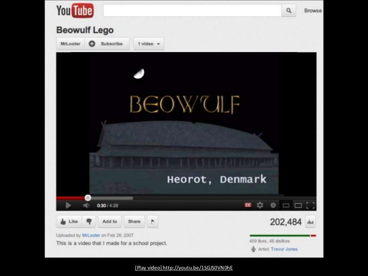 Lego Beowulf and the Web of Hands and Hearts, for the Danish national…