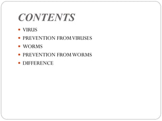 Virus & Worms(20120628) | PDF
