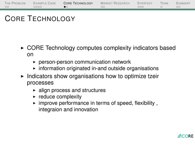 CORE slides for Venture Lab 2012 organized by Chuck Eesley | PDF