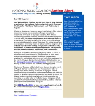 Support Workforce Wednesdays | PDF