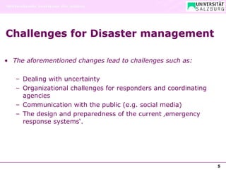 Dynamic potential in disaster exercises: identifcation – development – evaluation | PPT