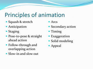 20120827120826 lecture 03_prod_process_n_principles_of_anim | PPTX