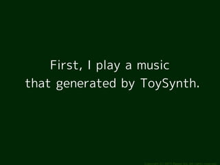 Introduction of ToySynth | PDF