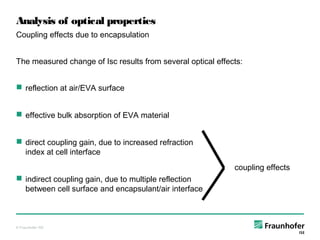 PV Module efficiency analysis and optimization | PPT