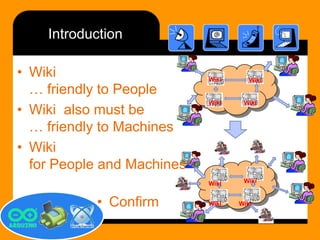 A M2M system using Arduino, Android and Wiki Software | PPT